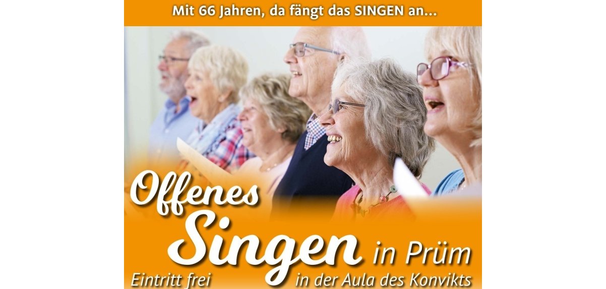 Offenes Singen am 15. November in Prüm | Eifelkreis Bitburg-Prüm